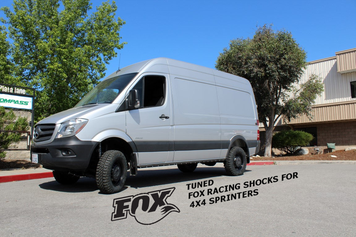 Mercedes Sprinter 4x4 Fox Racing Shocks – Van Compass