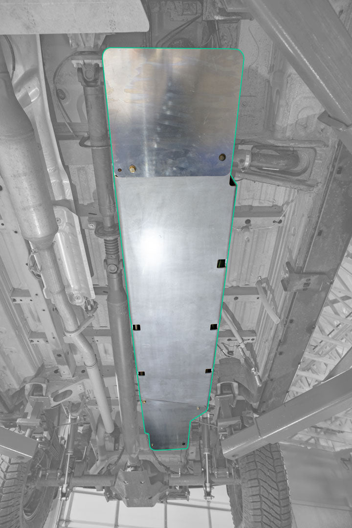 FUEL TANK SKID PLATE, S&B EXTENDED RANGE COMPATIBLE - SPRINTER 4X4 AND ...