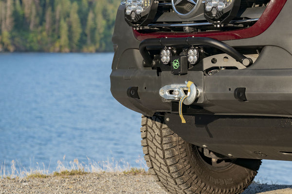 FRONT WINCH MOUNT WITH BULL BAR - SPRINTER (2019-UP) by VAN COMPASS ...