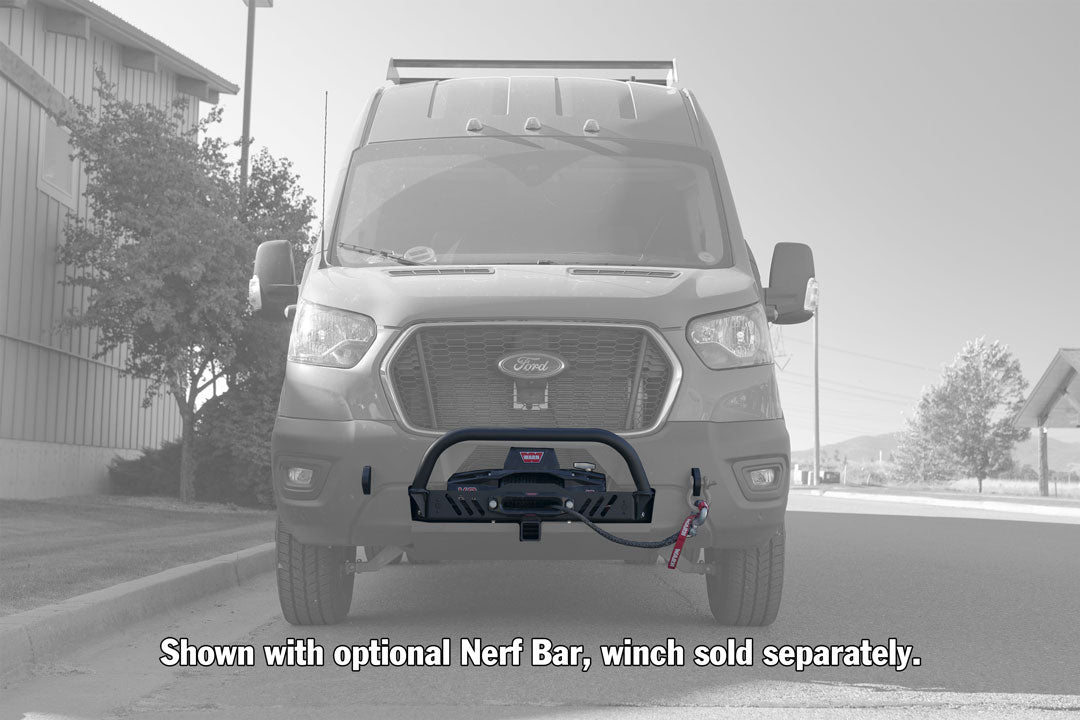 FRONT WINCH BUMPER, 350HD COMPATIBLE - FORD TRANSIT by VAN COMPASS ...
