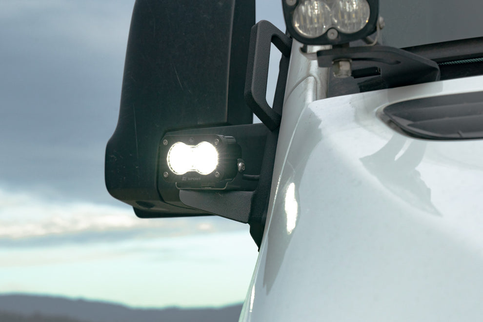 A-PILLAR GRAB HANDLE LIGHT MOUNT - SPRINTER (2019-UP) by VAN COMPASS ...