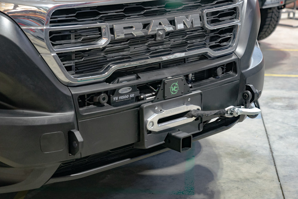 VAN COMPASS RAM PROMASTER HIDDEN WINCH BUMPER – Van Compass