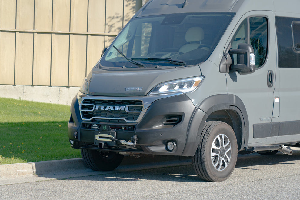 VAN COMPASS RAM PROMASTER HIDDEN WINCH BUMPER – Van Compass
