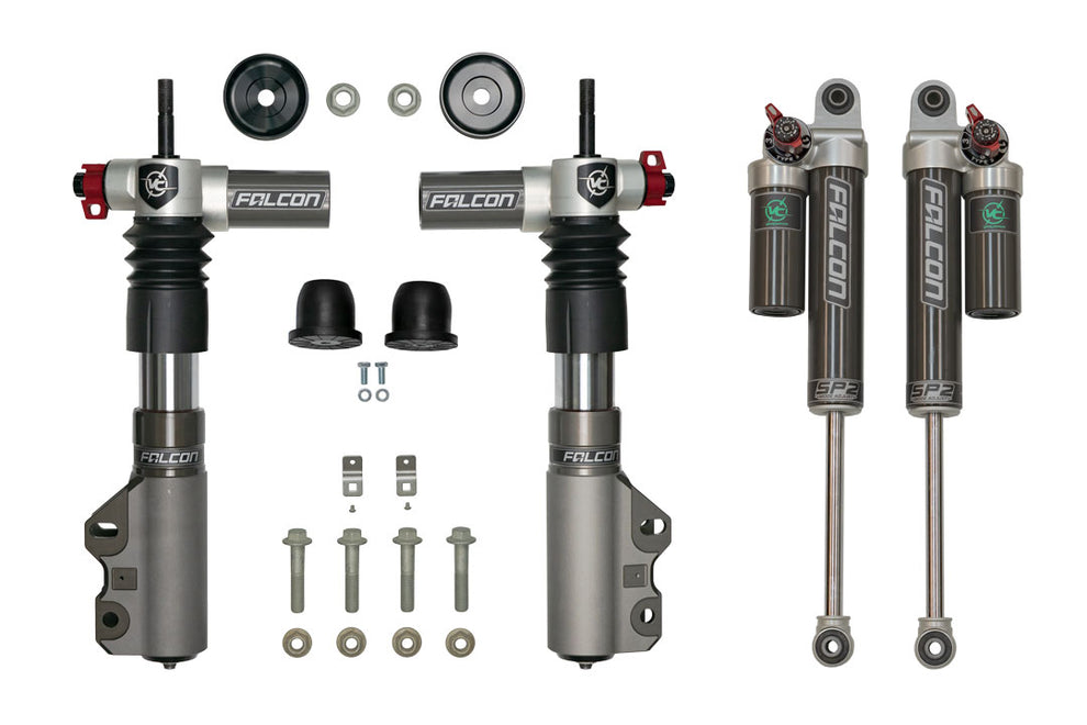 STAGE 2 SYSTEM WITH ADJUSTABLE RALLY STRUTS - SPRINTER 2WD (2007-UP 25 ...
