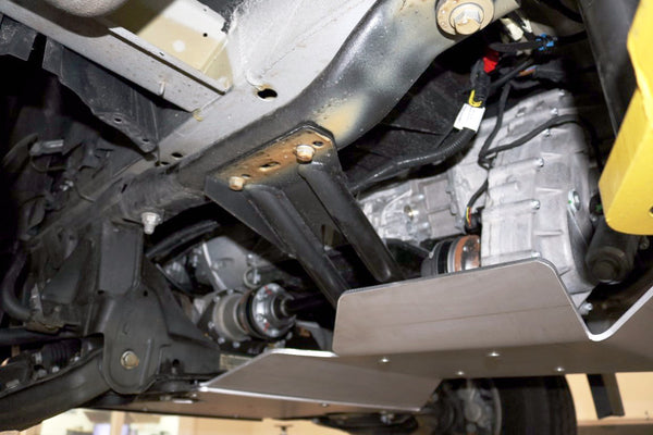 TRANSMISSION AND TRANSFER CASE SKID PLATE - SPRINTER 4x4 (2015-2022) b ...